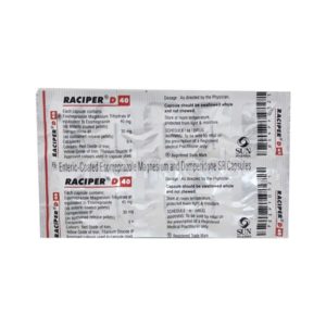 Raciper D 40mg Capsule