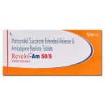 Revelol AM 50/5mg Tablet